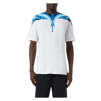 Marcelo Burlon Herren, Oberteile, Wei&szlig;, LGr&ouml;&szlig;e