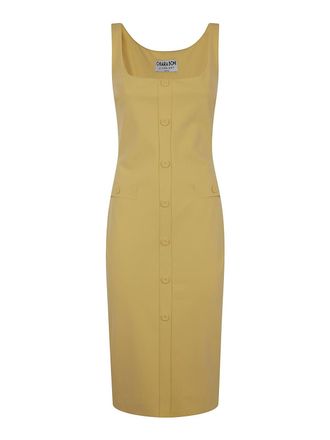 La Petite Robe Di Chiara Boni Robe Au Genou - Orange