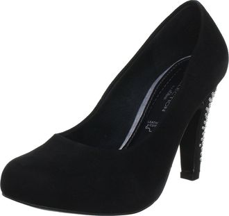 s.Oliver Damen Selection Pumps, Schwarz (Black 1)