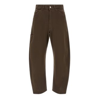Christophe Lemaire Homme, Pantalons, Brun, Taille: M Twisted Workwear Pants