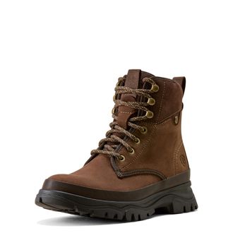 Ariat Womens Moresby Waterproof Boots in Chocolate Truffle, B Medium Width, Size 41.5, by Ariat