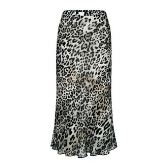 Riani Midi-Rock mit Leo-Print - - Skirts - Damen - Mehrfarbig - L