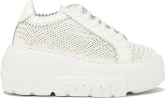 Casadei Femme, Chaussures, Blanc, Taille: 40 EU Nexus Hanoi Leather Baskets
