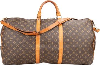 Louis Vuitton Crossbody Bags - Louis Vuitton Canvas Monogram Keepall 60 Bandoulie - Gr. unisize - in Bunt - f&uuml;r Damen