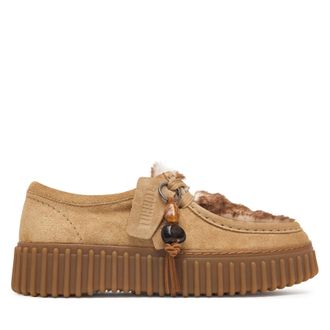 Clarks Halbschuhe Clarks Torhill Bee 26327766 Beige