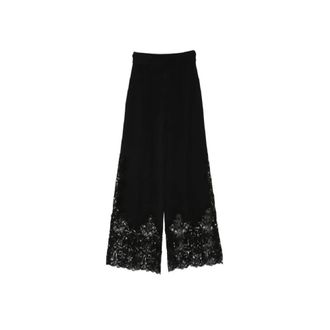Ermanno Scervino Damen, Hosen, Schwarzk, SGr&ouml;&szlig;e