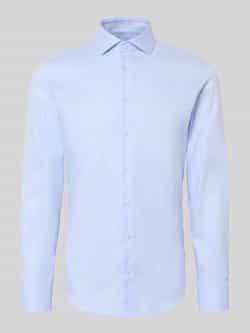 Seidensticker Slim Fit Business-Hemd aus Baumwolle mit Kentkragen