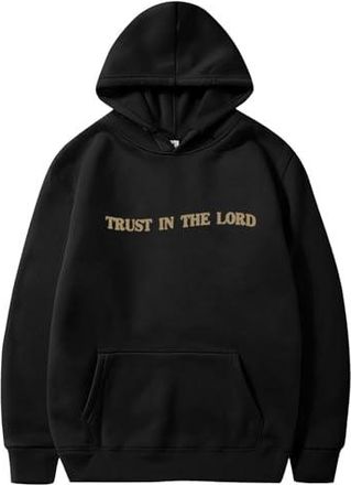 Generic Sweat a Capuche Homme Hooded Sweatshirt Sweats &agrave; Capuche Homme Oversize pour lHiver, Tr&egrave;s &Eacute;pais avec Cordon de Serrage et Style Personnalis&eacute;