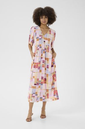 Culture Kleid mit femininer Silhouette multicolour