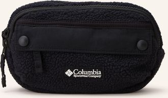 Columbia G&uuml;rteltasche Mit Teddyfell schwarz