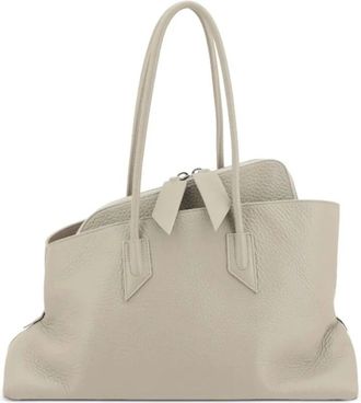 The Attico Femme, Sacs, Beige, Taille: ONE Size La Passeggiata Medium Top Handle Bag