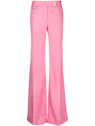 Tom Ford pantalon ample à taille haute - Rose