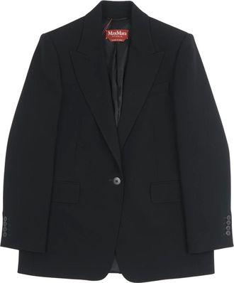 Max Mara Femme, Vestes, Noir, Taille: 38 FR Furetto Blazer