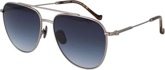 Hackett Homme, Accessoires, Gris, Taille: ONE Size Lunettes de soleil en m&eacute;tal