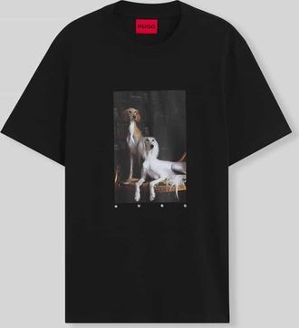 HUGO BOSS Regular Fit T-Shirt aus reiner Baumwolle Modell Daffilo