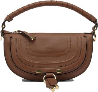 Chlo&eacute; Femme, Sacs, Brun, Taille: ONE Size Mini sac port&eacute; &eacute;paule Marcie