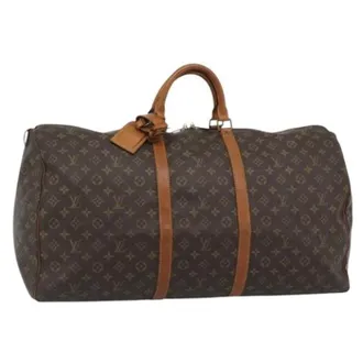 Louis Vuitton unisex, Pre-owned, Brun, Taille: ONE Size Pre-owned Keepall 60 Boston Bag