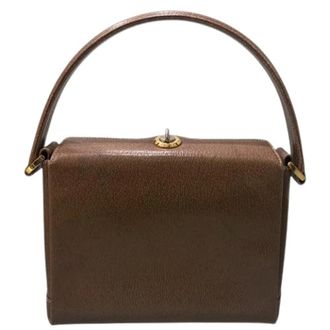 Gucci Pre-owned Handtasche aus Kalbsleder - - Pre-owned - Damen - Braun - ONE SIZE