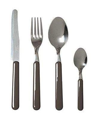 Excelsa Color Life Besteck 24 tlg. Set Fashion dunkelgrau