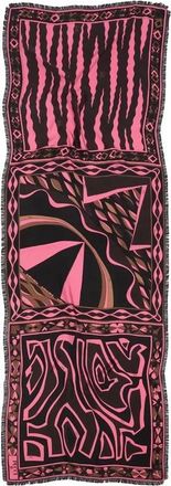 Pucci &Eacute;charpe &agrave; franges imprim&eacute; Iride - Femme - Accessoires - Multicolore - Taille: ONE Size