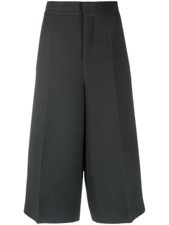 Dior jupe-culotte à taille haute (2010) - Vert