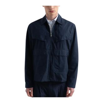 Edmmond Studios Marvin Jacket - - Jackets - Herren - Blau - L