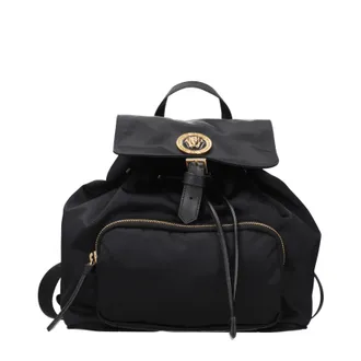 Versace Femmes Sacs Et Sacs Banane Tissu Noir