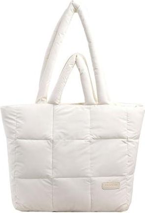 Generic Sac fourre-tout matelass&eacute; pour femme - Sac &agrave; main bouffant &eacute;l&eacute;gant, grand sac &agrave; bandouli&egrave;re durable | Sacs &agrave; bandouli&egrave;re matelass&eacute;s tendance, fourre-t