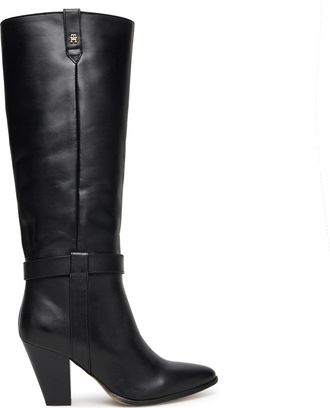 Tommy Hilfiger Stiefel Tommy Hilfiger T-Strap Pointy FW0FW08982 Schwarz