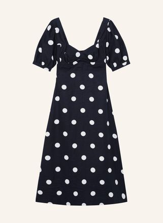 Reiss Reiss Leinenkleid Astrid blau