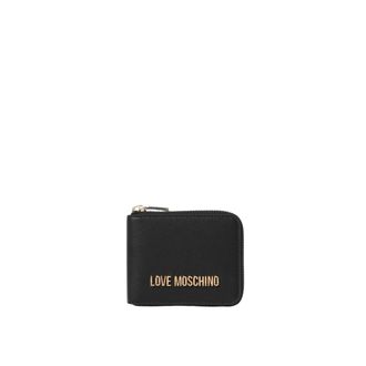 Love Moschino Femme, Accessoires, Noir, Taille: ONE Size Portefeuille &Eacute;l&eacute;gant &agrave; Fermeture &Eacute;clair