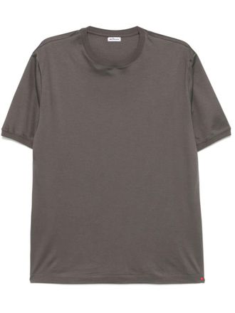 Kiton t-shirt en coton - Gris