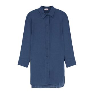 Eres Eres, Femme, Blouses et Chemises, Bleu, Taille: 38 FR Mignonette Shirt