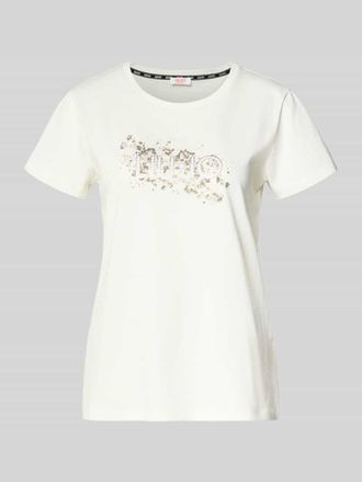 Liu Jo T-Shirt mit Strasssteinbesatz