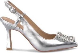 Alma En Pena Chaussures &agrave; talons pour femme., argent m&eacute;tallique, 39 EU