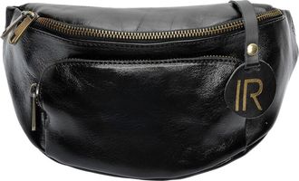 Isabella Rhea Schwarz Rindsledertasche