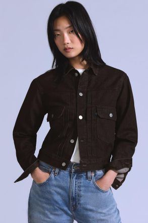 Levi's Classic Type II Trucker Jacket - Femme - Marron / Dark Coffee - XS