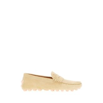 Tod's Femme, Chaussures, Beige, Taille: 41 EU Gommino Bubble Moccasin