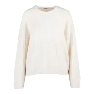 Aspesi Damen, Strickwaren, Wei&szlig;, XLGr&ouml;&szlig;e