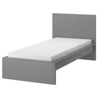 IKEA MALM Bettgestell mit Matratze