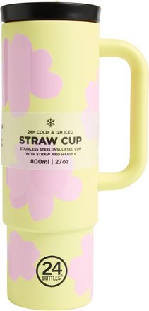 24 Bottles STRAW CUP 800 ML