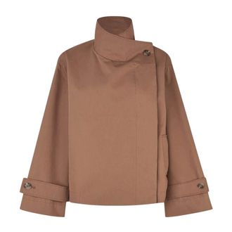 Lollys Laundry Damen, Jacken, Braun, 2XLGr&ouml;&szlig;e