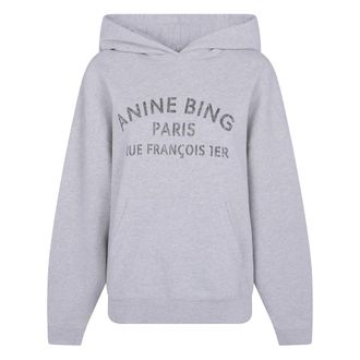Anine Bing SweaT-shirts &agrave; capuche - Femme - Sweatshirts et sweats &agrave; capuche - Gris - Taille: 40 FR