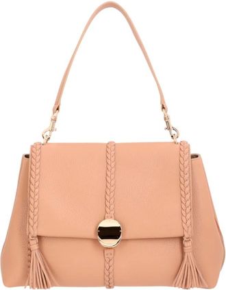 Chlo&eacute; Femme, Sacs, Beige, Taille: ONE Size Sac bandouli&egrave;re moyen Penelope