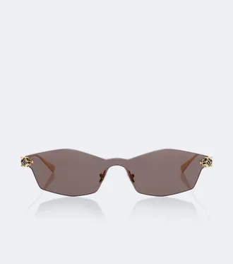 Cartier Eckige Sonnenbrille Panth&egrave;re De Cartier