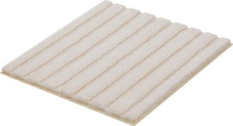 Kleine Wolke Badteppich Cord Sandbeige 60 x 60 cm