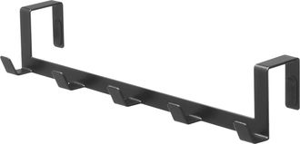 Yamazaki Tableware 7650 SMART T&uuml;rgarderobe, schwarz, Stahl, Minimalistisches Design