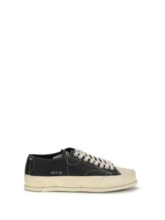 Premiata Mens Sneakers Vince 015 Black Leather Upper: Calf Trainers