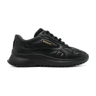 Bally Leather Low-Top Sneakers - - Shoes - Herren - Schwarzk - 40 EU