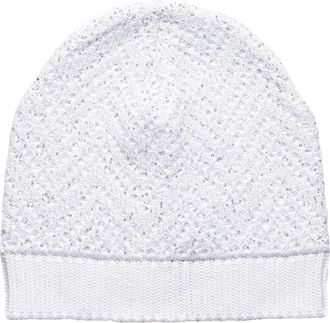 Missoni Femme, Accessoires, Gris, Taille: ONE Size Bonnet Tricot